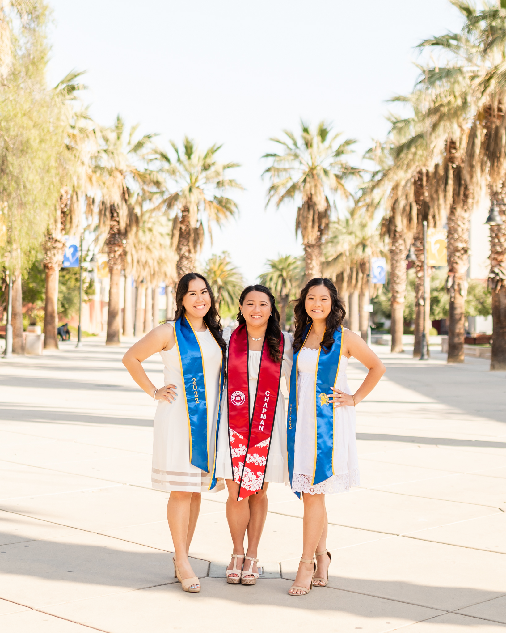 San Jose State Senior Session | Isabelle, Kaitlin, Mackenzie, & Vivienne