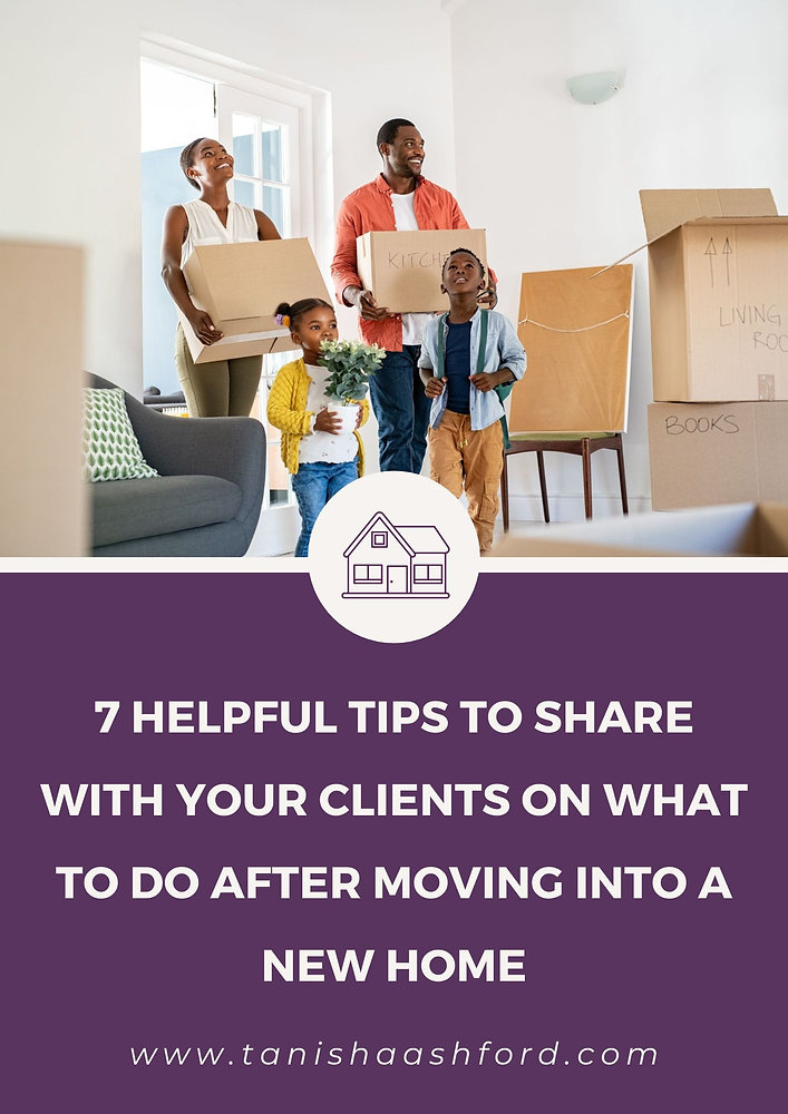 What Should I Do After Moving into a New Home? 7 Must-Know Tips for New ...