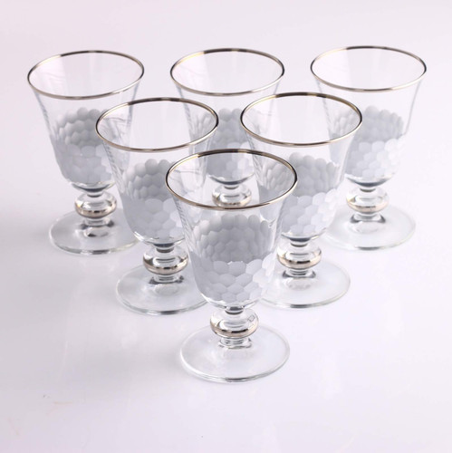 ZamZam 6-Piece Glassware Set in Silver | Artistic Homeware