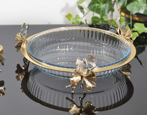 Butterfly Round Deep Dish (Large) | Artistic Homeware Sh