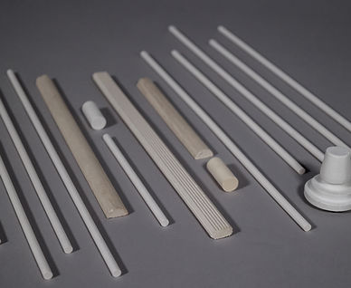 Aluminosilicate Ceramic Mold Support Rods | TKG Ceramics