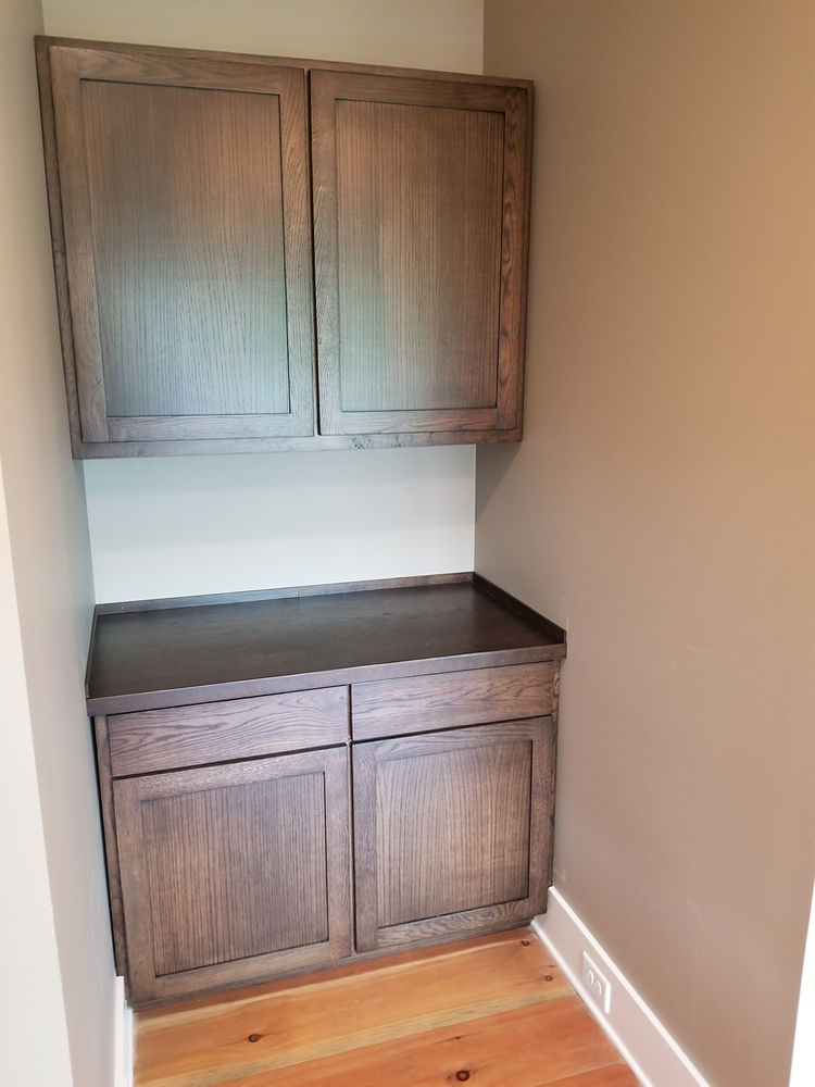 Custom Rustic White Oak Cabinets