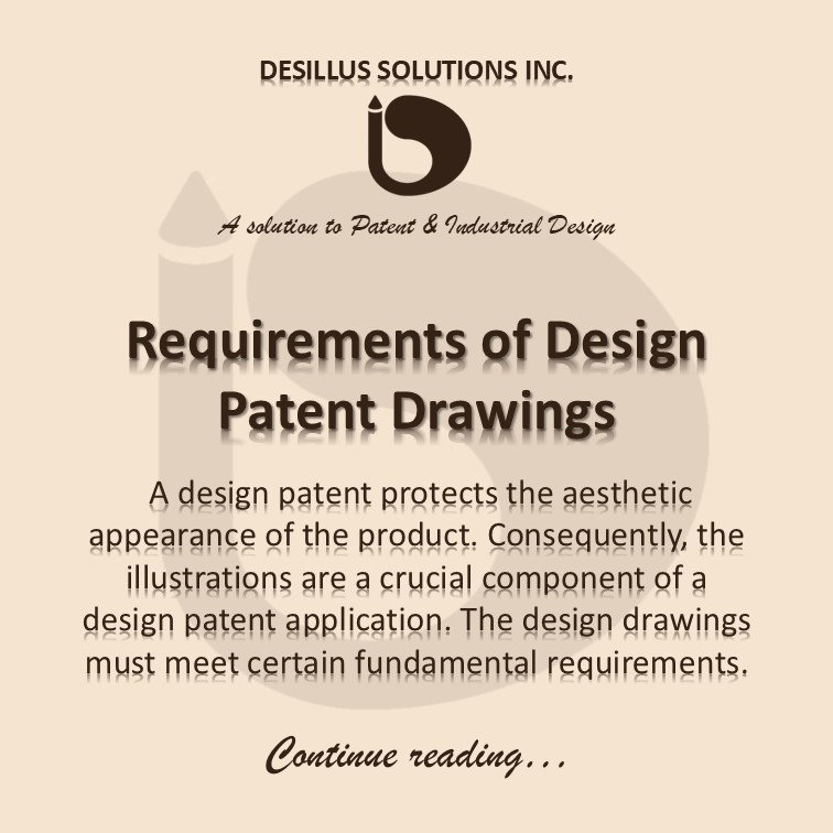 Requirements of Design Patent Drawings