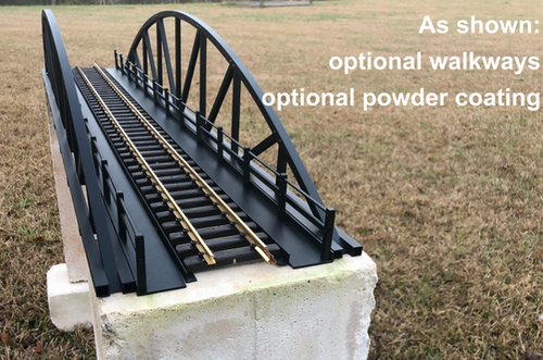 48" Aluminum Bowstring Arch Truss - Single Track | www.RAILCLAMP.com