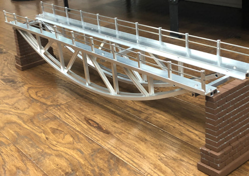 40inch "Fish Belly" Deck truss w/ Walkways | www.RAILCLAMP.com