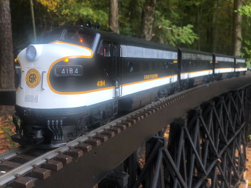 SOUTHERN RR Freight Custom Painted LGB F7ABBA with digital sound | www ...
