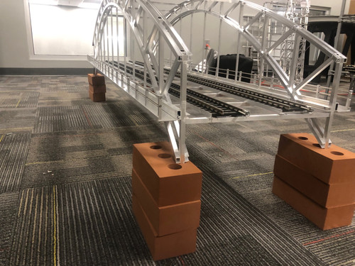 Double Track - 72" Through Arch Bridge | www.RAILCLAMP.com