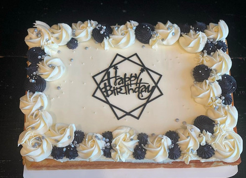 Birthday Slab Cake | Ali Bakes Cakes