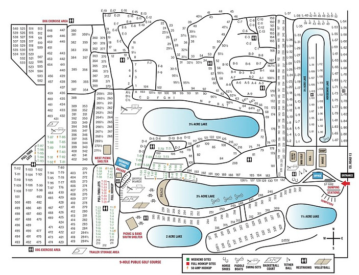CAMPGROUND MAP | Mysite