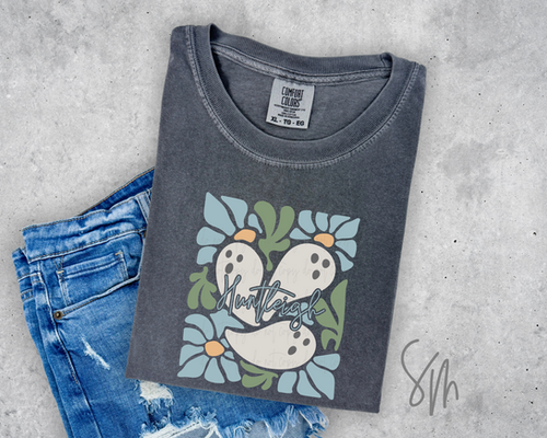 Blue Ghost Knockout Print | Saxon's Market