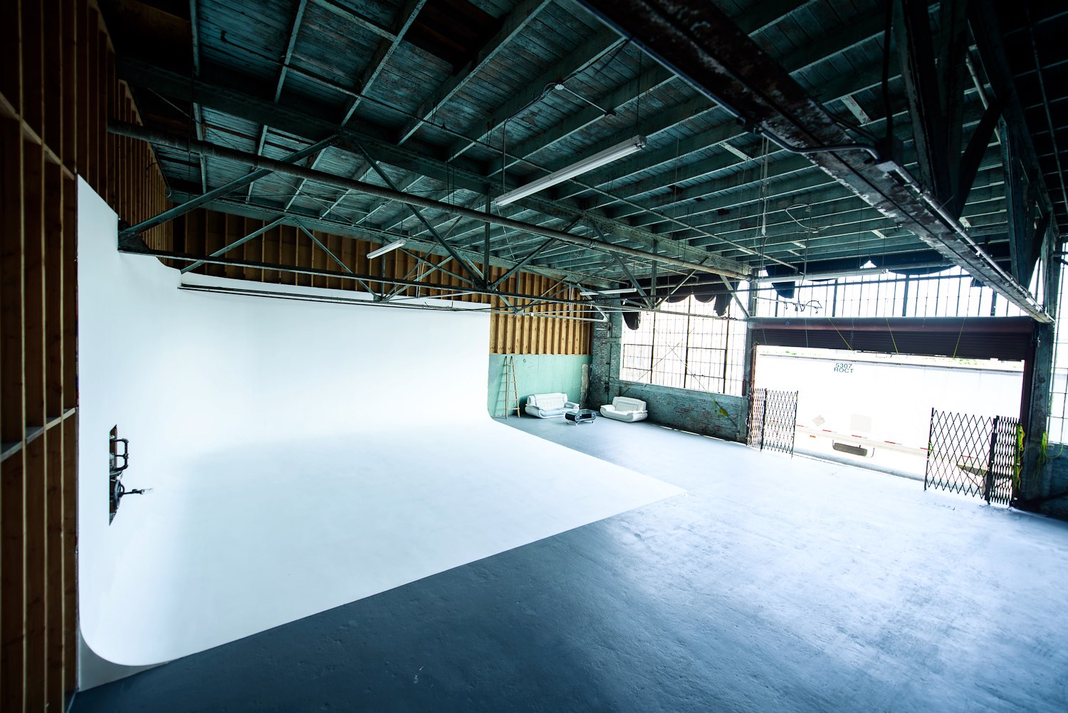 Studios 60 White Cyc Wall LA Film & Photo Studio