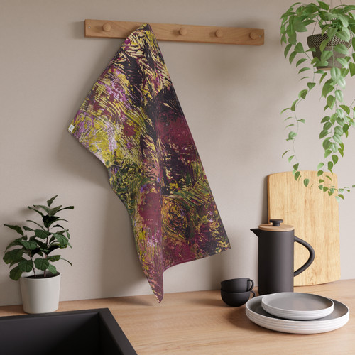 Tea Towel –Winter Garden | wildLiNE art studio