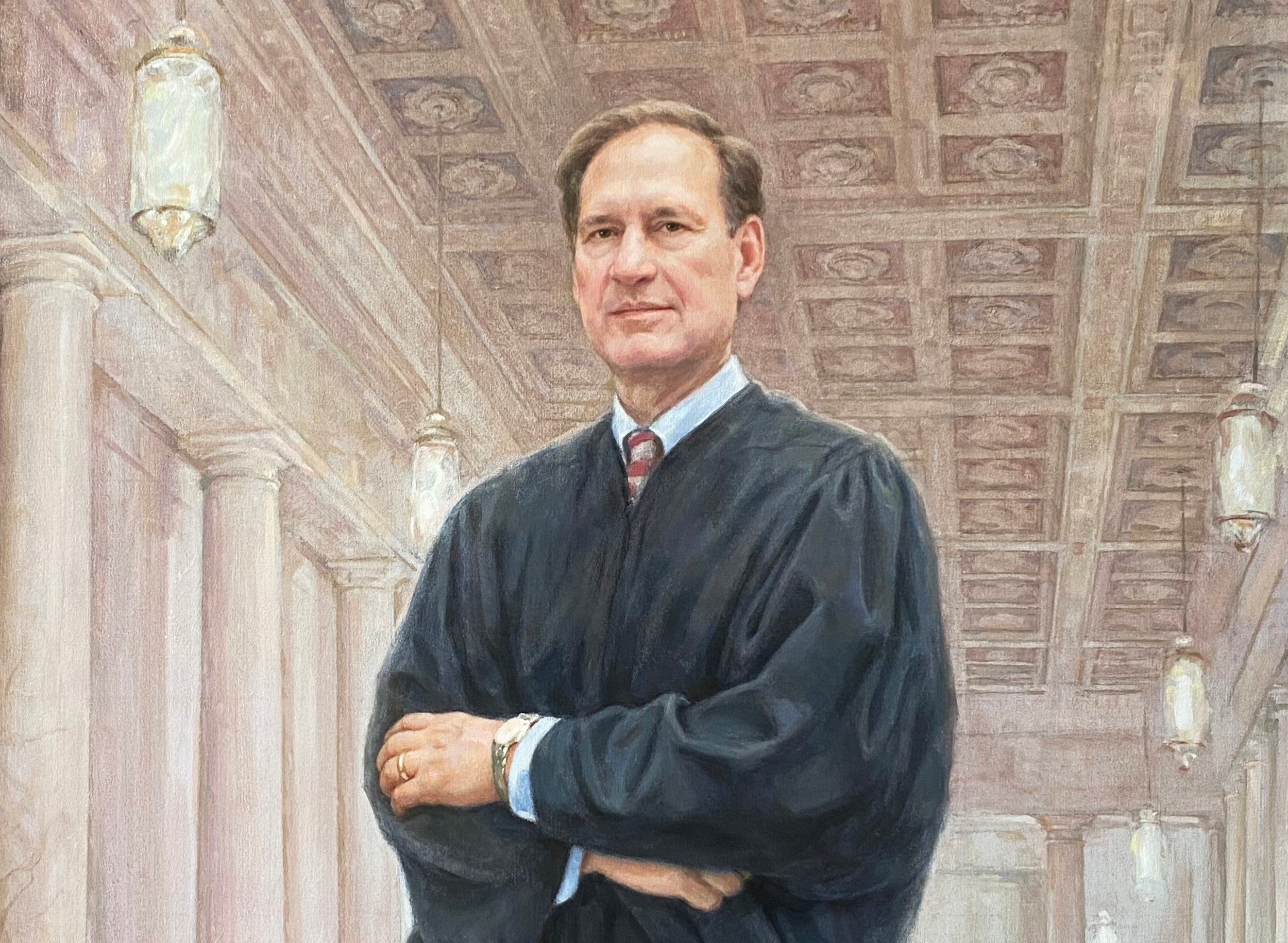 Official Portrait of Justice Samuel A. Alito, Jr., by Igor Babailov