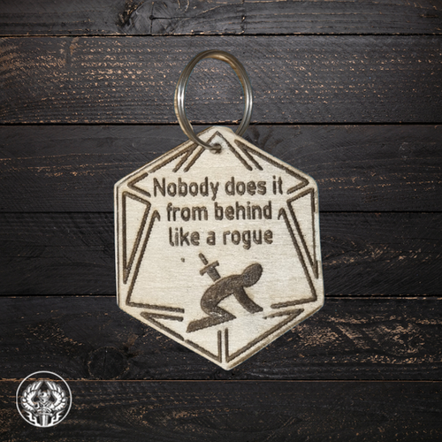 Rogue Keychain | Dungeons And Dragons Gifts | TTC Craftwork