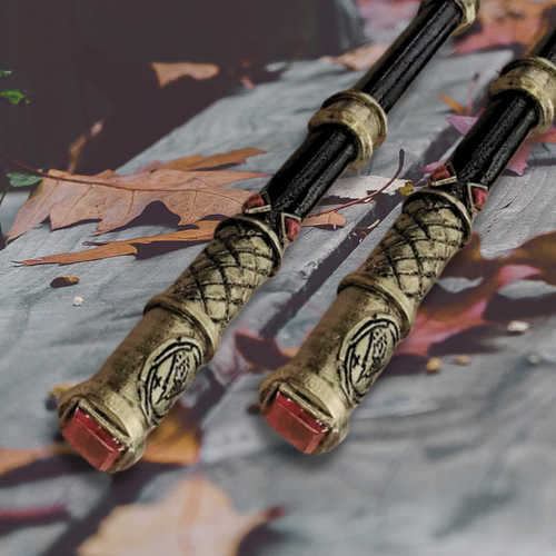 Larp Life-Sized Ruby Battle Mage Rods | Larp & Cosplay Mage Staff | TTC ...