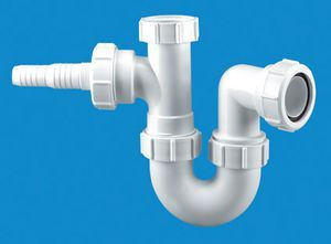 MCALPINE APPLIANCE TRAP WHITE 40MM WM2 | MKK ESSENTIALS