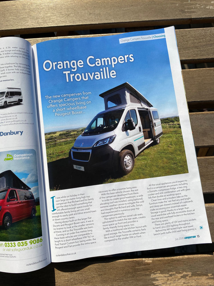 Have you seen us in this month's issue of Campervan magazine?