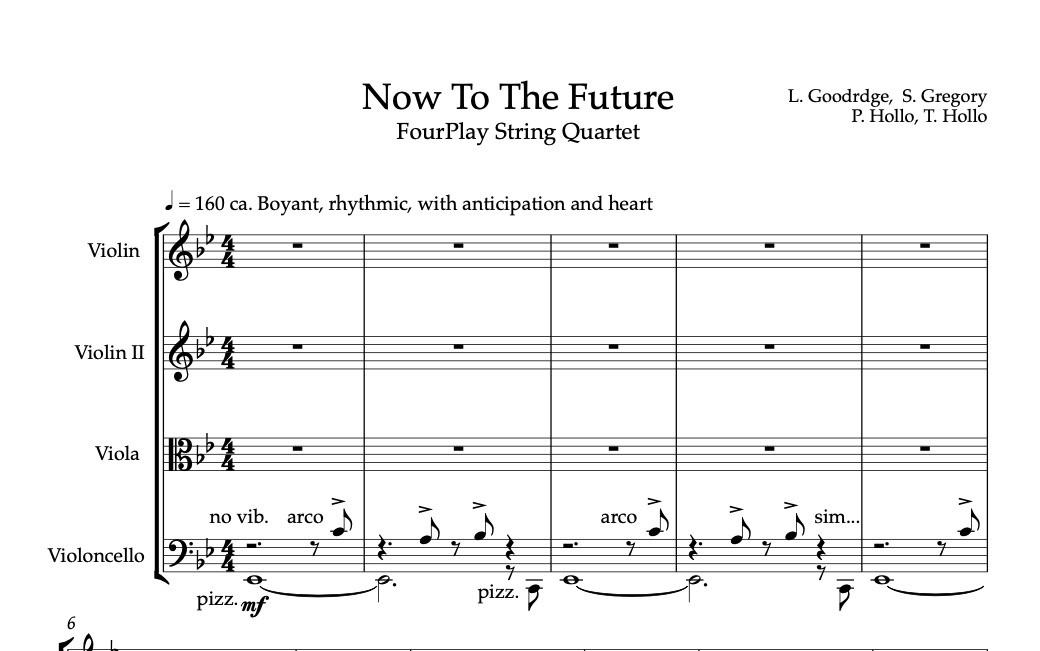 SHEET MUSIC | FourPlay