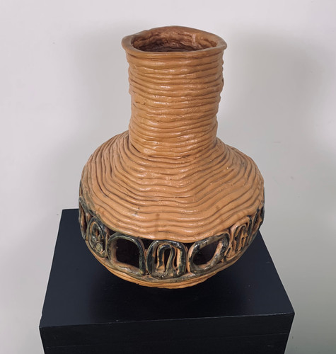 Handmade Clay Coil Pottery Vase | My Site