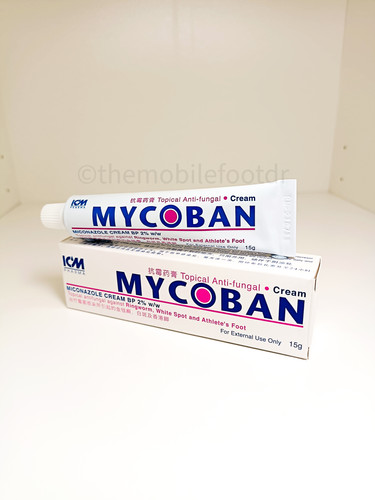 ICM Pharma Mycoban Cream, 15g | The Mobile Foot Dr