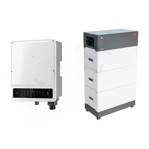 KIT ACCUMULO GOODWE BYD – INVERTER GW8K-ET PLUS 8 KW E BATTERIA HVS 7 ...