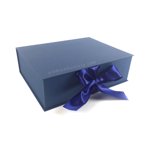 Royal Blue Hard Box Packaging | Premium Box Corp