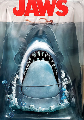Jaws Display Piece Jaws 50th Anniversary Poster Series | Dominic's ...
