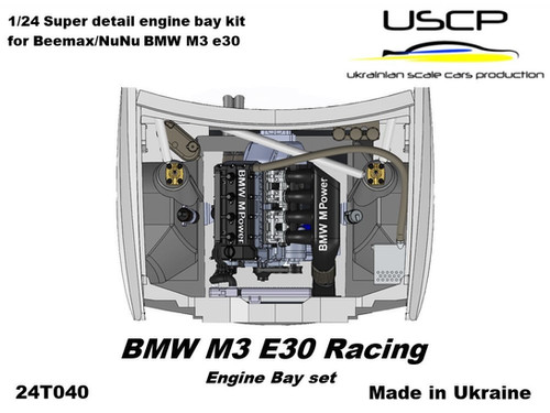 BMW M3 E30 Racing Engine Bay Super Detail Set | Paints Models & More