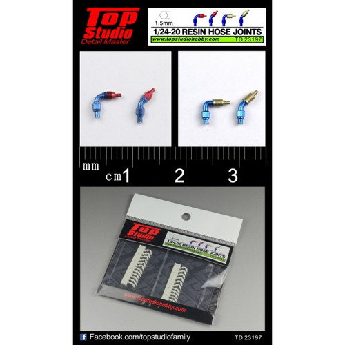 1.5mm Resin Hose Joints | Paints Models & More