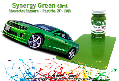 Chevrolet Camaro Synergy Green | Paints Models & More