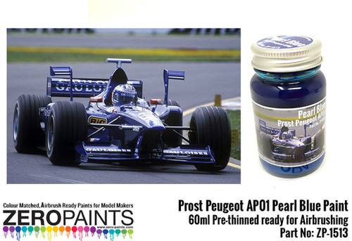 Prost Peugeot AP01 Pearl Blue | Paints Models & More