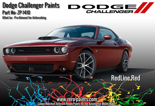 Dodge Challenger Redline Red | Paints Models & More