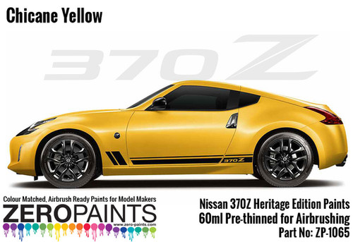 Nissan 370Z Heritage Edition Chicane Yellow | Paints Models & More