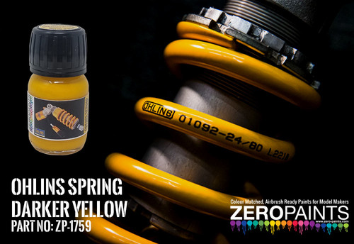 Ohlins Spring Darker Yellow | Paints Models & More