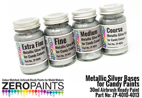Fine Metallic Silver Groundcoat for Candy Paints | Paints Models & More