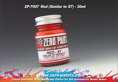 Red (Similar to Tamiya X7) | Paints Models & More