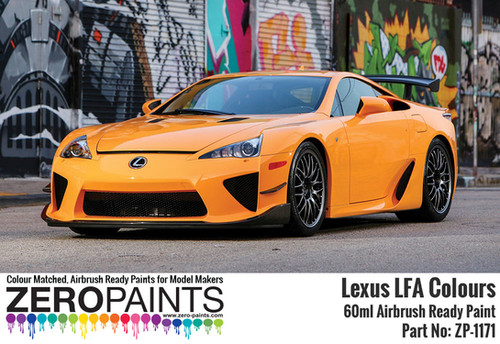 Lexus LFA Sunset Orange | Paints Models & More
