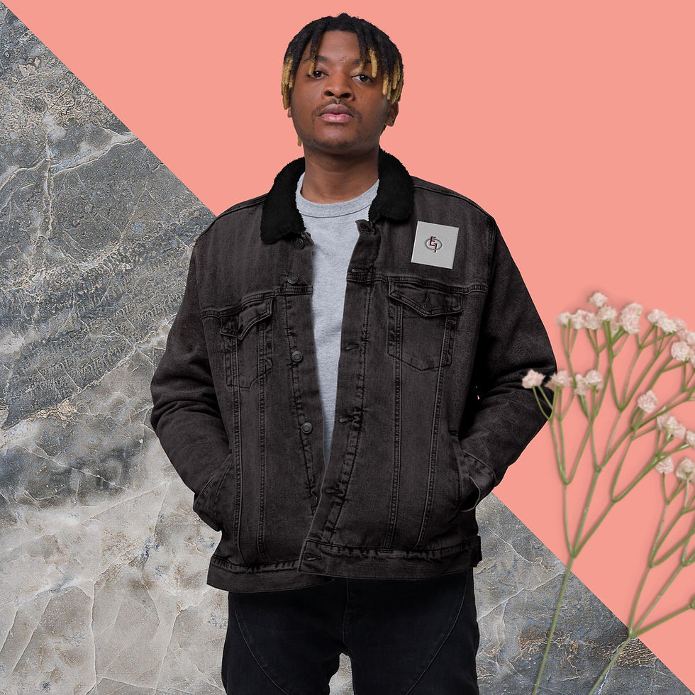 Unisex denim sherpa jacket | Iandinnovations