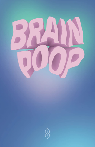 Brain Poop Journal: 90S Aesthetic 5.5 X 8.5 Inches Lined Notebook . | BestBook4u