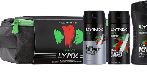 Lynx Africa Retro Limited Edition Trio Anti-Perspirant Deodorant for ...