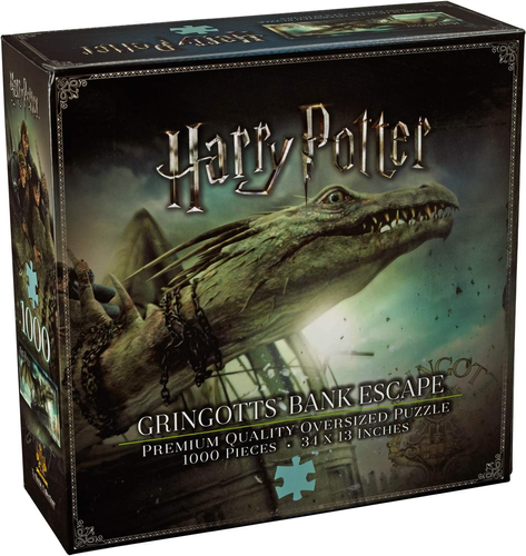 Harry Potter Gringotts Bank Escape 1000Pc Jigsaw Puzzle - Harry Potter ...