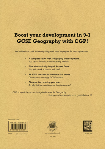 GCSE Geography AQA Practice Papers: for the 2024 and 2025 Exams (CGP ...