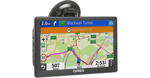 OHREX Sat Nav (7 Inch), with 2022 UK Europe Maps (Free Lifetime Updates ...