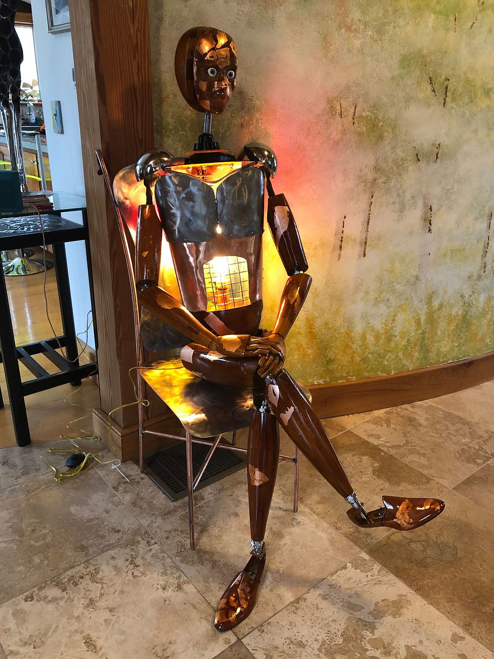 Custom Large Outdoor Metal Sculptures | James Seaman