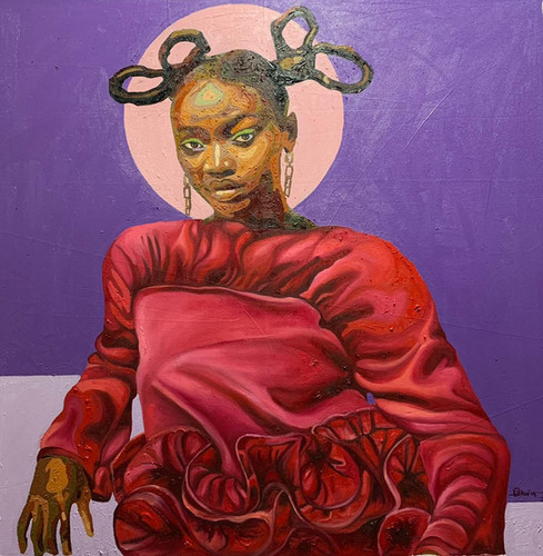 The forgotten Crown, Pascal Okafor | Sahara Art Gallery