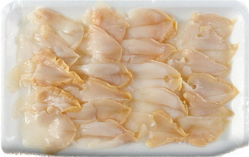 急凍馬刀貝刺身片 マテ貝刺身スライス Razor Clam Sashimi Slices 6g x 20pc | Pirineko 辣喵