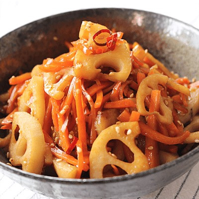 蓮藕金平 れんこんのきんぴら Lotus Root Kinpira 500g | Pirineko 辣喵