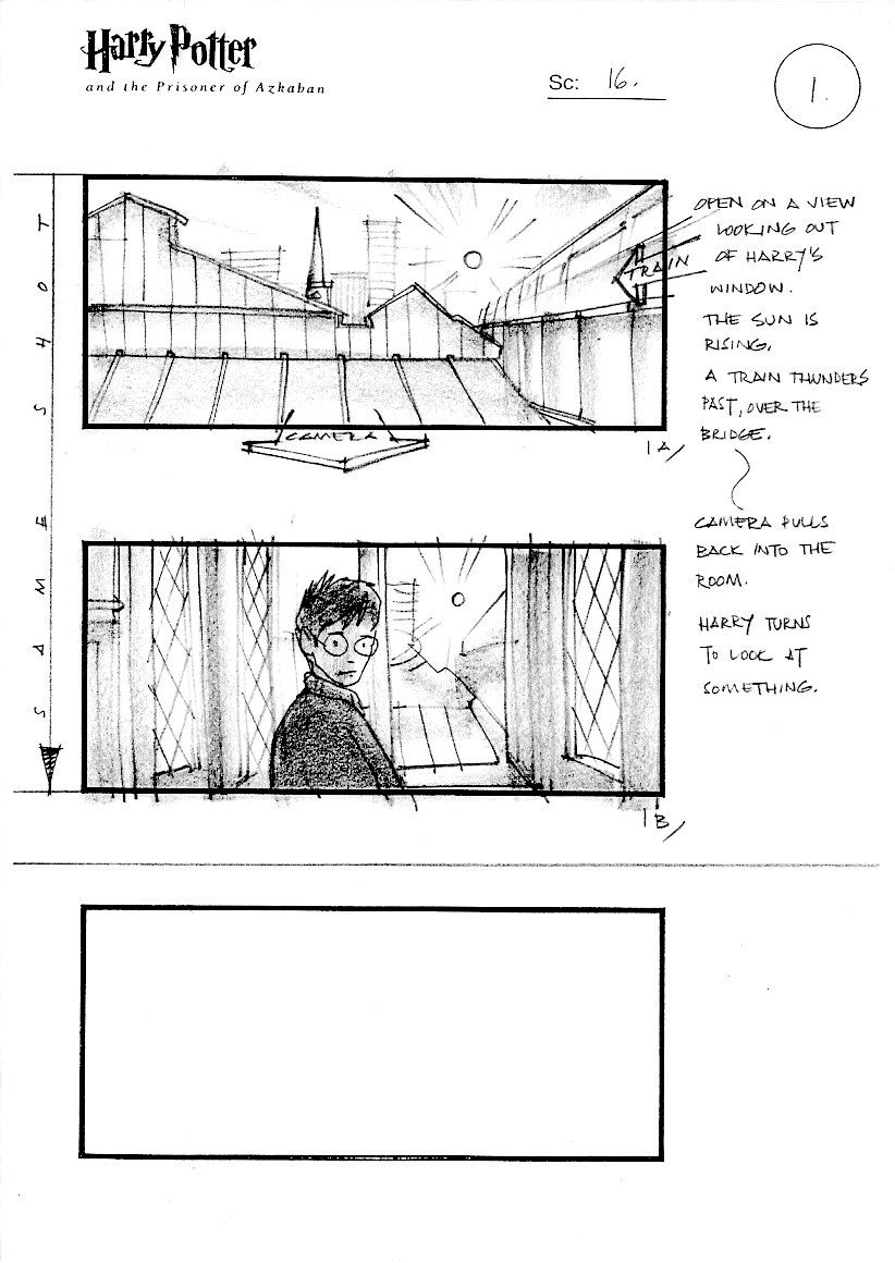 Harry Potter and the Prisoner of Azkaban | Temple Clark Storyboards