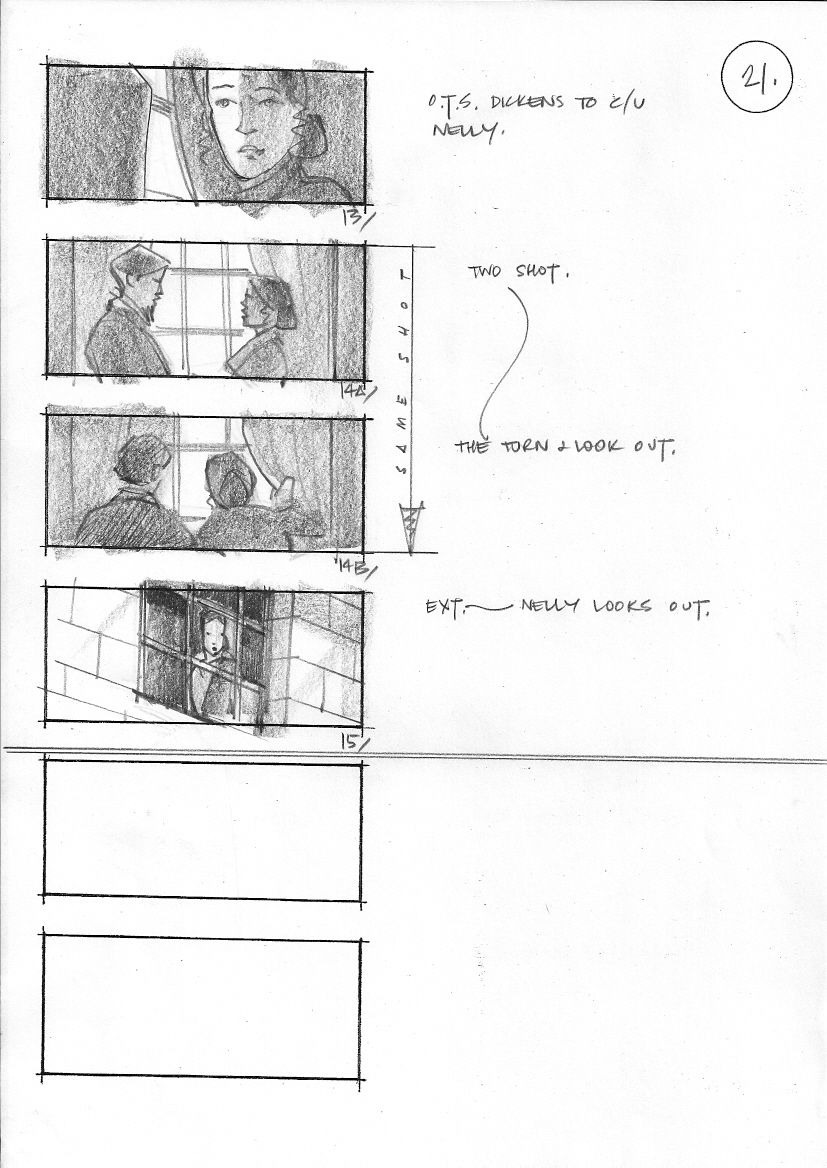 The Invisible Woman | Temple Clark Storyboards