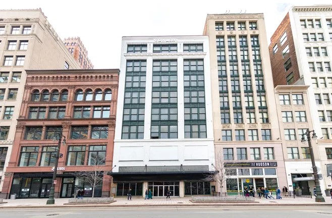 Fowler Building 1225 Woodward - Detroit, MI | Pontiac Ceiling & Partition